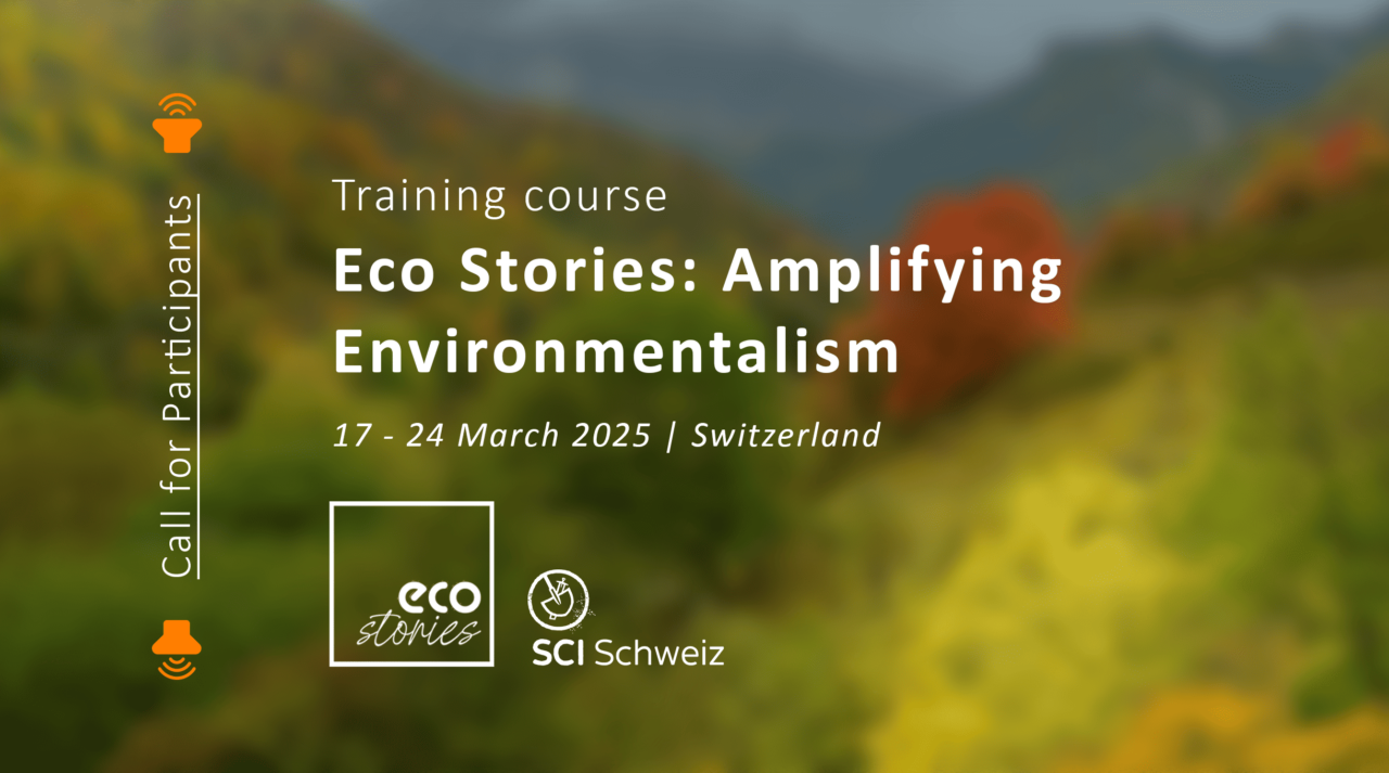 Participate in the Eco Stories Training in Bern: Amplifying ...